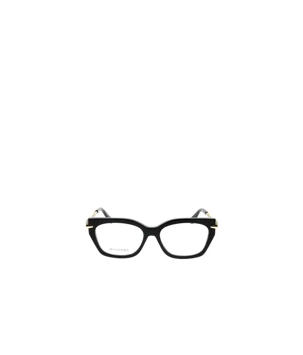 BVLGARI Butterfly Frame Eyeglasses - Black