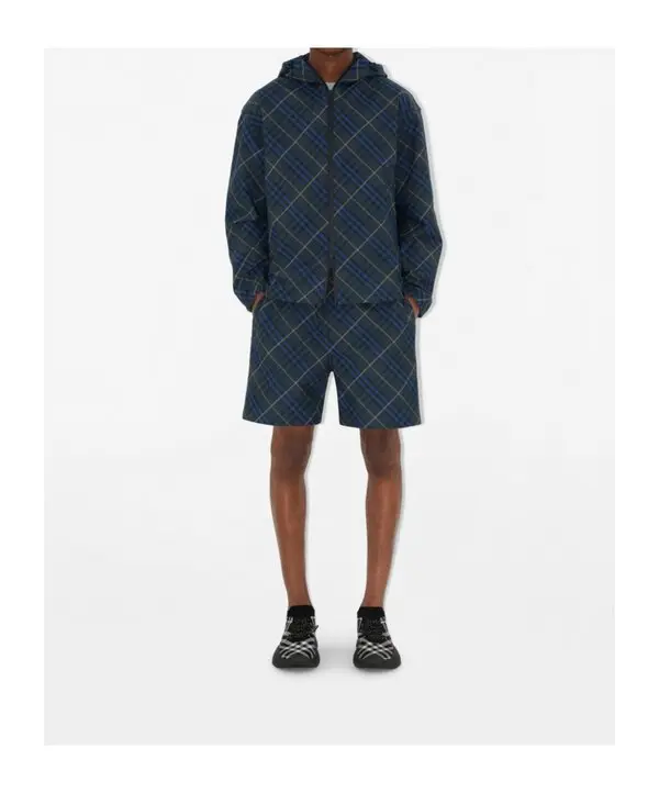 Burberry Plaid Twill Bermuda Shorts