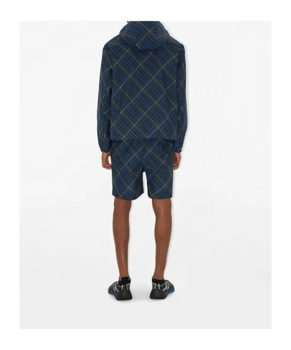 Burberry Plaid Twill Bermuda Shorts