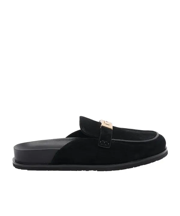 Tory Burch Leelee Mules - Black