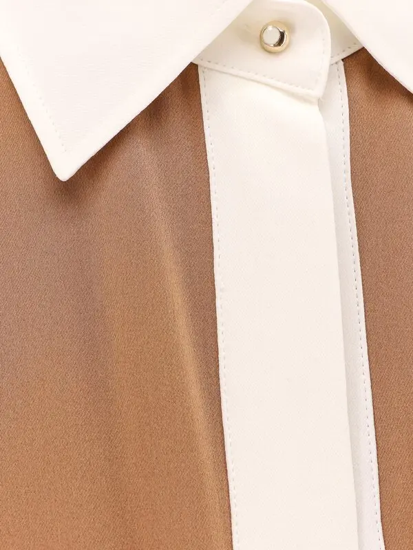 Max Mara Curved Hem Drop-shoulder Shirt