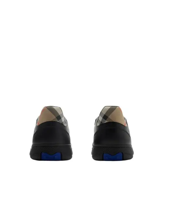Burberry Terrace Lace-up Sneakers - Black/sand