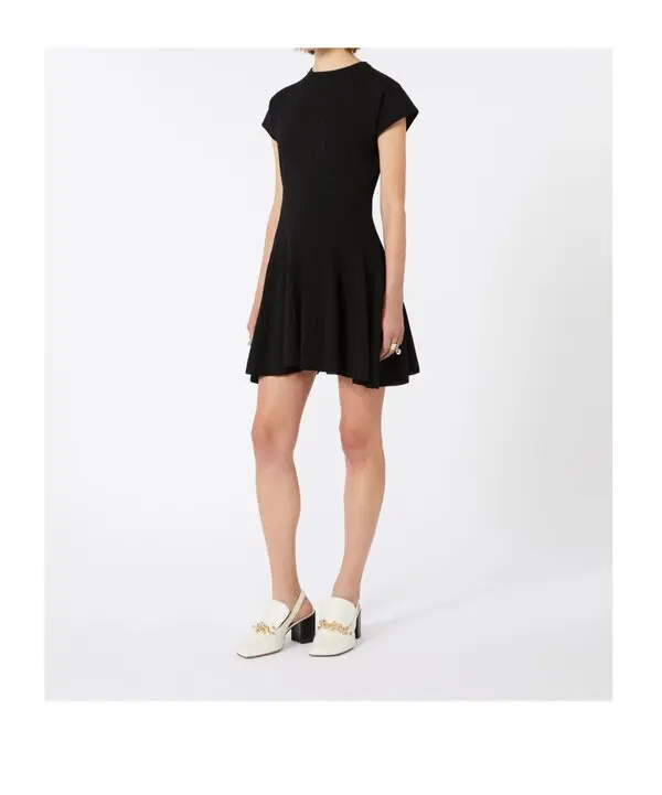 Sportmax Ribbed Mini Dress