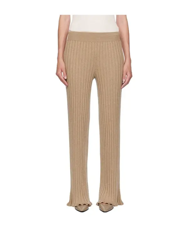 LISA YANG Eveline Trousers - Beige