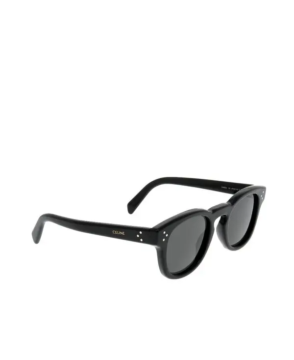 Celine Logo Sunglasses - Black