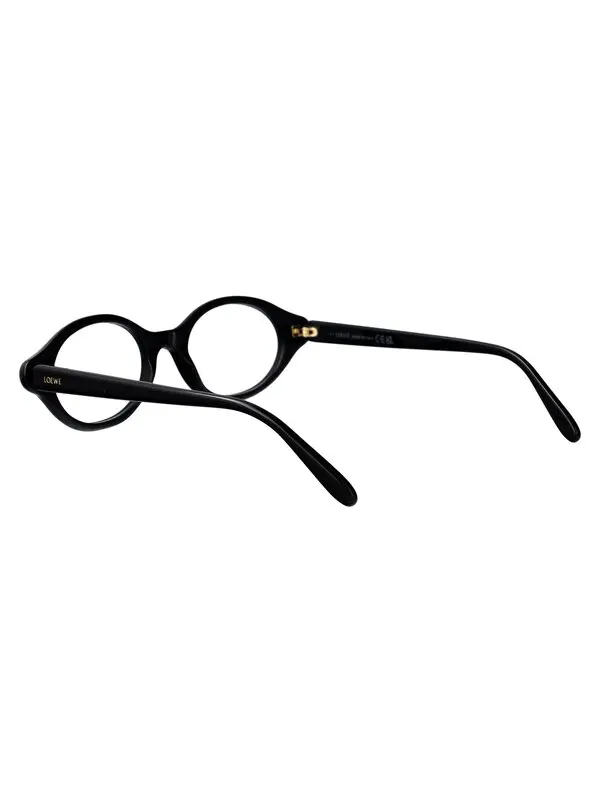 Loewe Oval Frame Full Rim Eyeglasses - Black