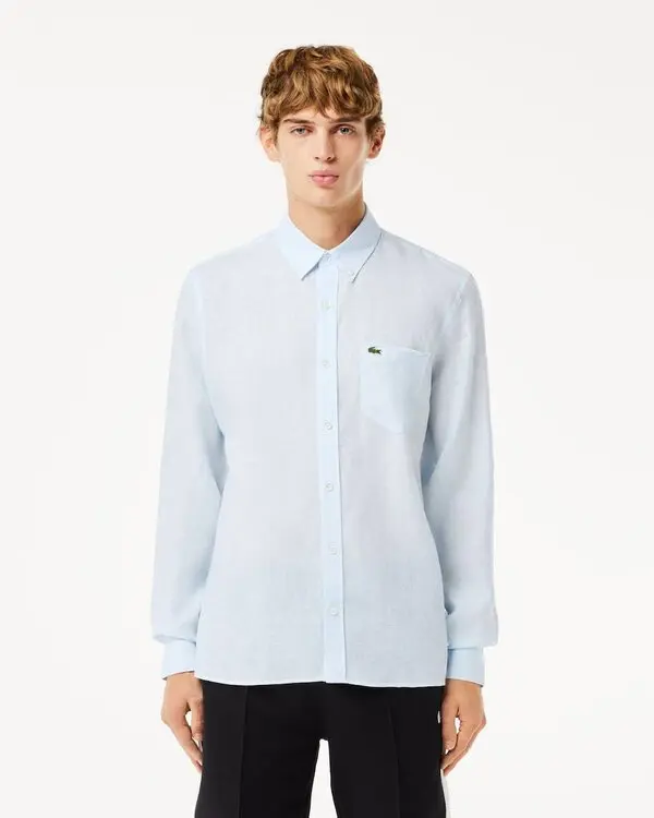 Lacoste Shirt With Emblem - White