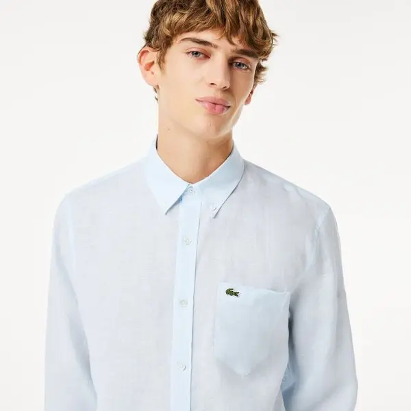 Lacoste Shirt With Emblem - White