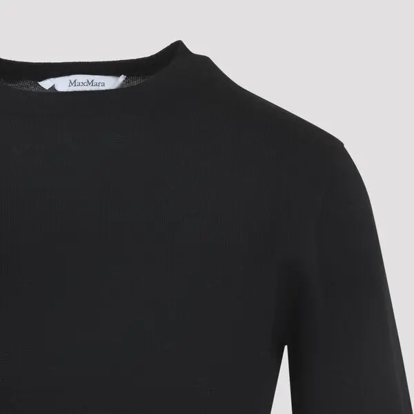 Max Mara Marica Crewneck Jumper - Black