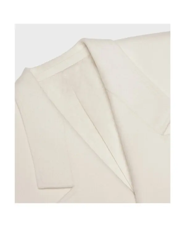 Celine Lou Double Face Coat In Cashmere