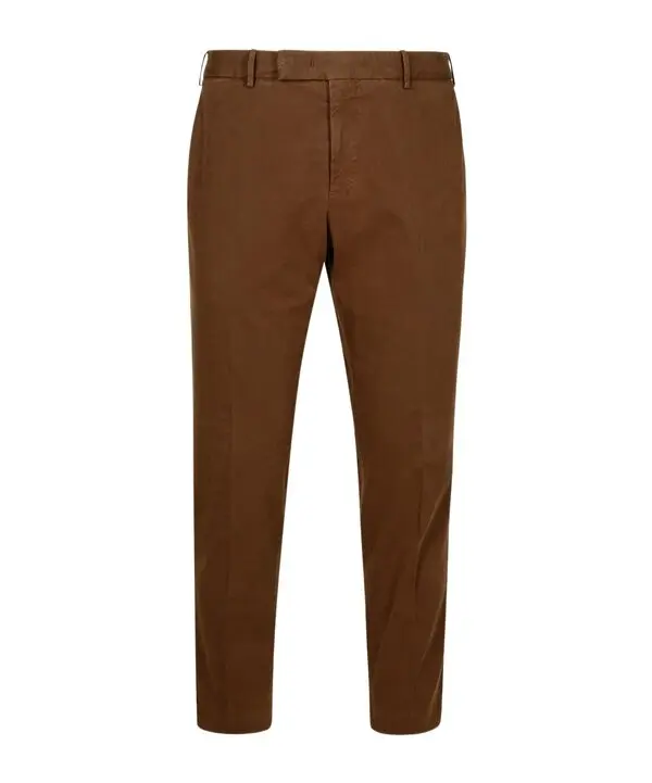 PT TORINO Rebel Double Pin Closure Pants - Brown