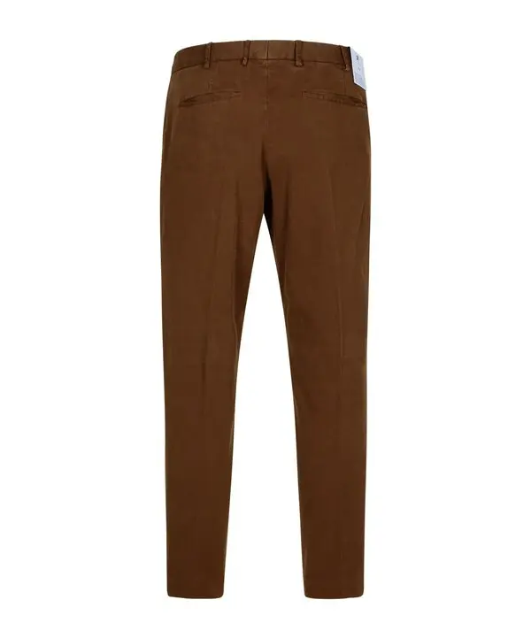 PT TORINO Rebel Double Pin Closure Pants - Brown