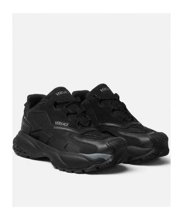 Versace Mercury M Vs 04 Lace-up Sneakers - Black