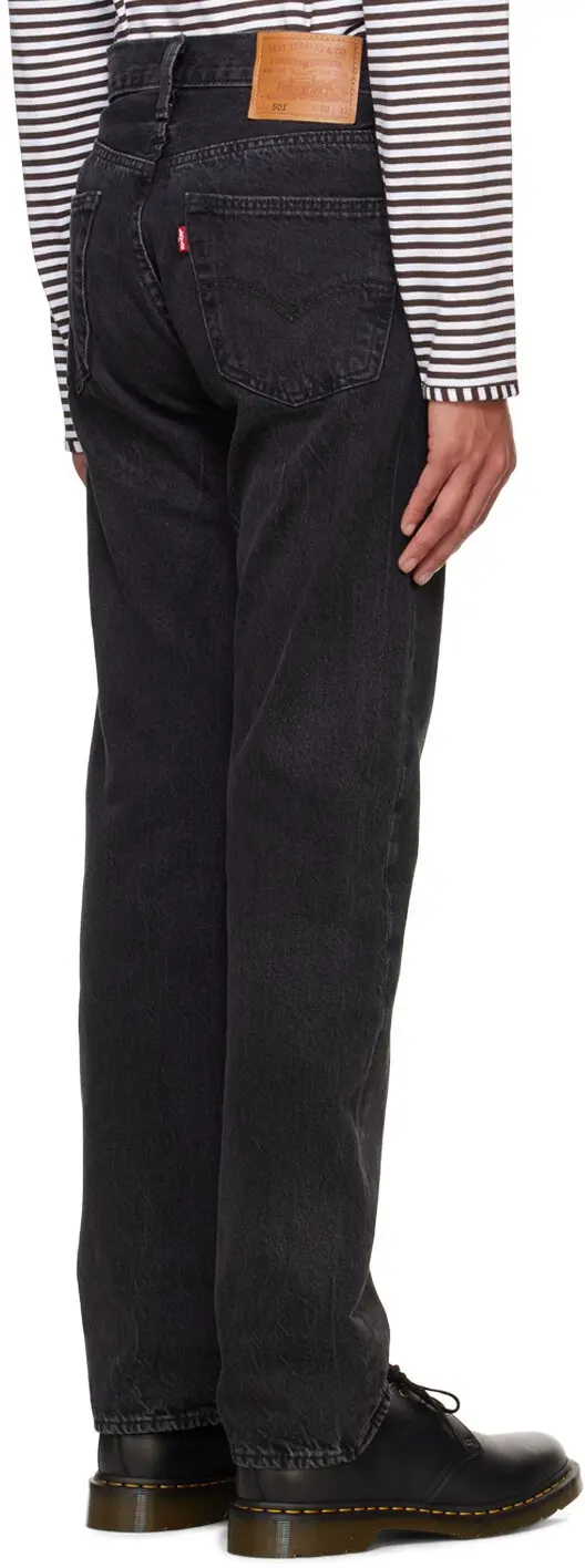 LEVI'S 501 Straight Leg Jeans - Black