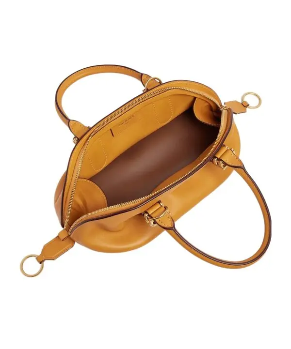 Balenciaga Bolero Mini Bowling Bag - Orange