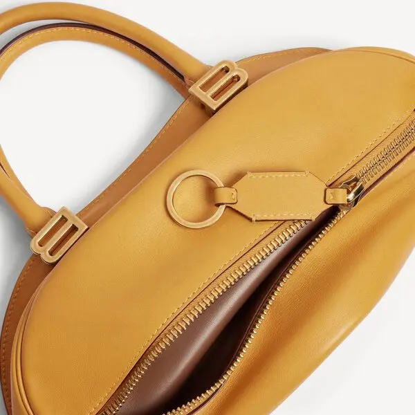 Balenciaga Bolero Mini Bowling Bag - Orange