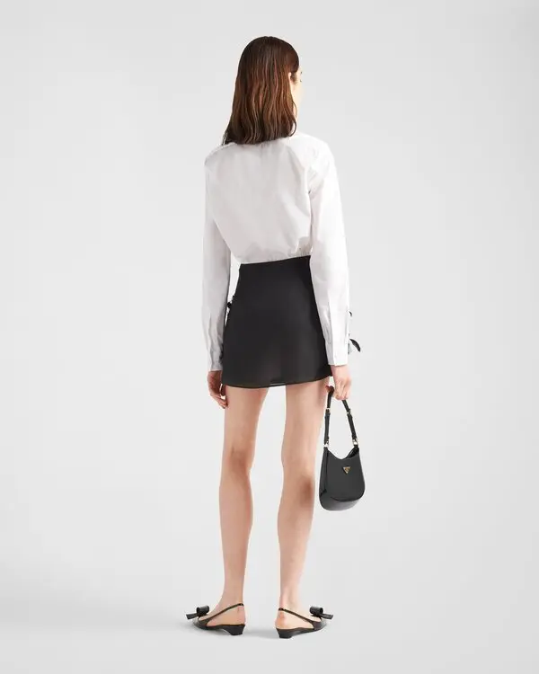 Prada Embellished Mini Skirt