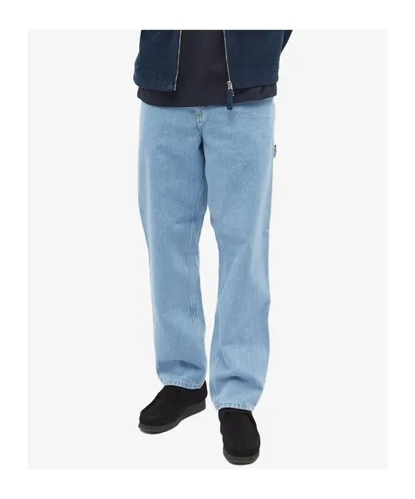 Carhartt Work In Progress Single Knee Straight-leg Jeans - Blue