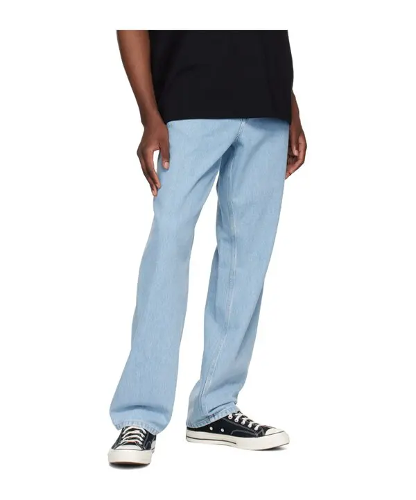 Carhartt Work In Progress Single Knee Straight-leg Jeans - Blue