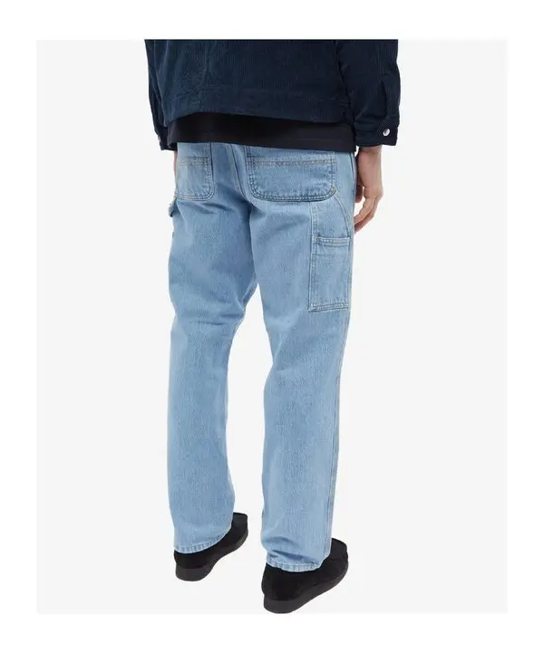 Carhartt Work In Progress Single Knee Straight-leg Jeans - Blue