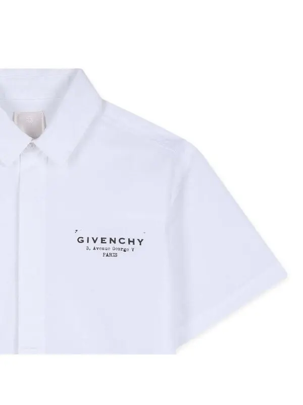 Givenchy Short Sleeve Button Up Shirt