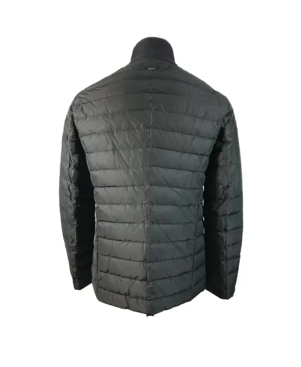 Emporio Armani Quilted Down Jacket - Black