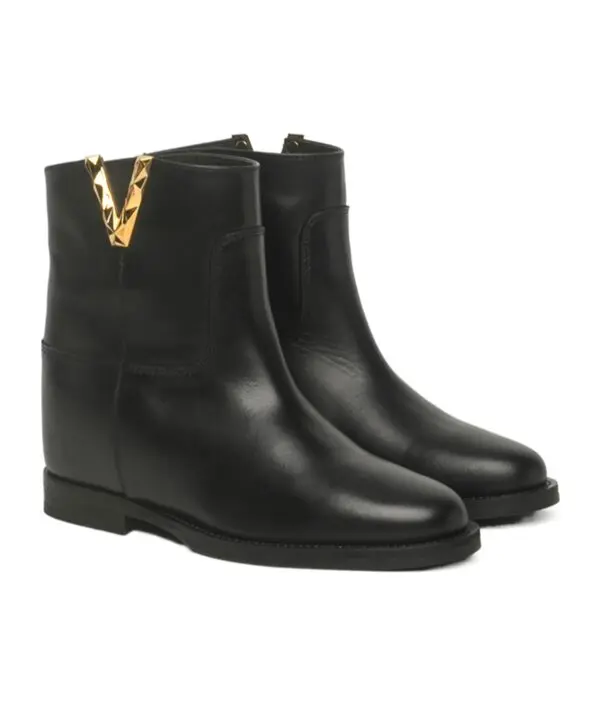 VIA ROMA 15 Split Detail Ankle Boots