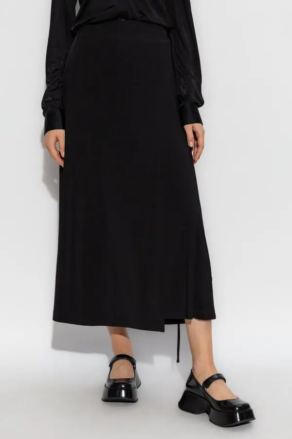 Helmut Lang Wrap Tie Long Skirt