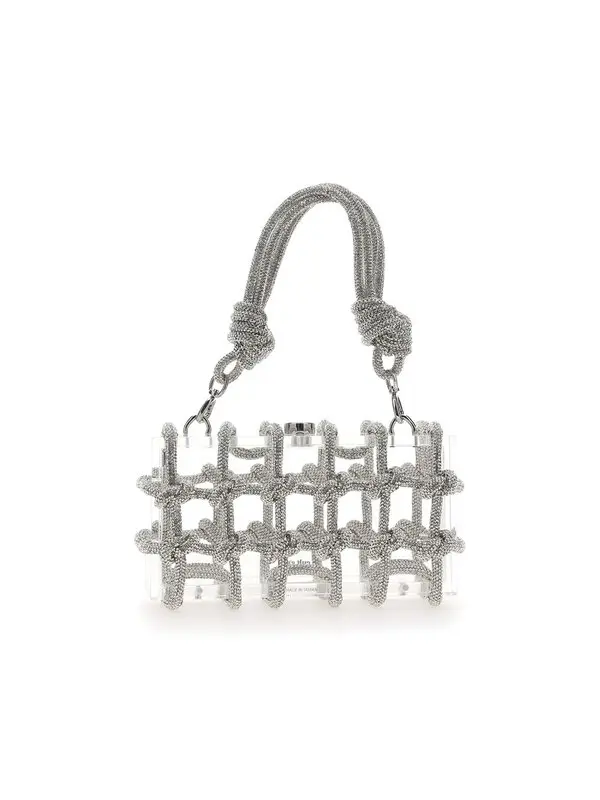 Cult Gaia Bess Caged Shoulder Bag