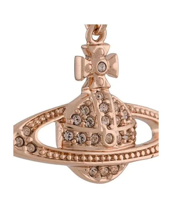 VIVIENNE WESTWOOD Crystal Inlaid Orb Pendant Earrings
