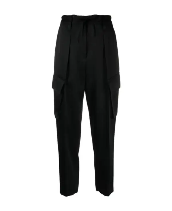 Brunello Cucinelli Tailored Cargo Trousers With Monili Chain Detail