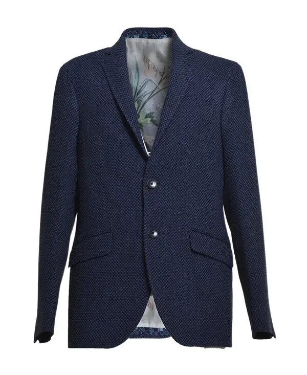 Etro Single-breasted Long-sleeved Jacket - Black