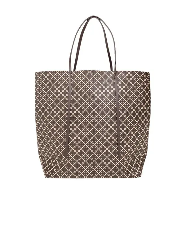 BY MALENE BIRGER Abigail Printed Tote Bag - Brown