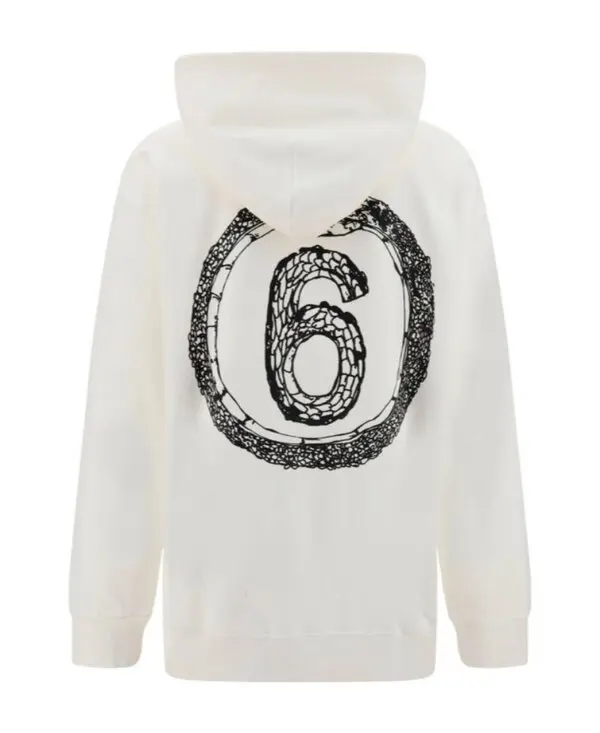 MAISON MARGIELA Graphic Print Hoodie - No