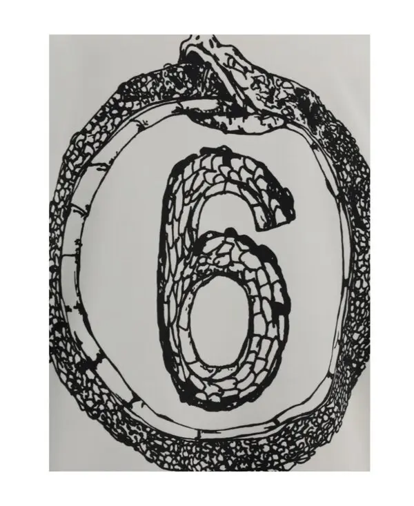 MAISON MARGIELA Graphic Print Hoodie - No