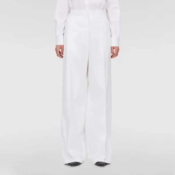 Fabiana Filippi Pleated Zipper Casual Pants