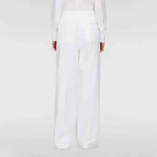 Fabiana Filippi Pleated Zipper Casual Pants