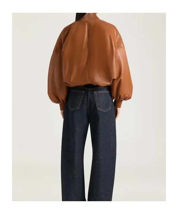 Givenchy Cropped Cocoon Bomber Jacket