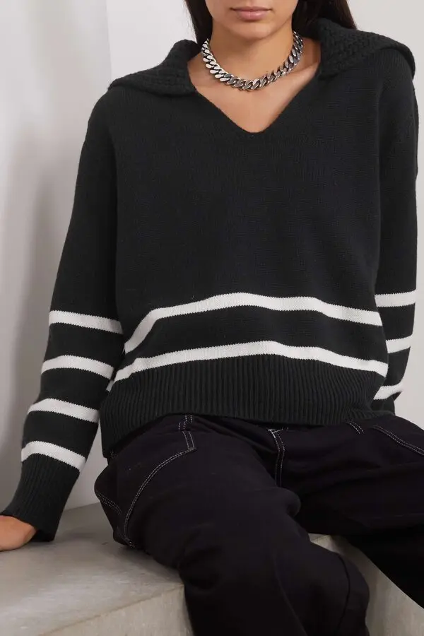 Moncler Striped Knitted Sweater