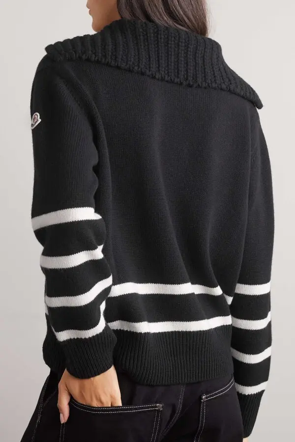 Moncler Striped Knitted Sweater