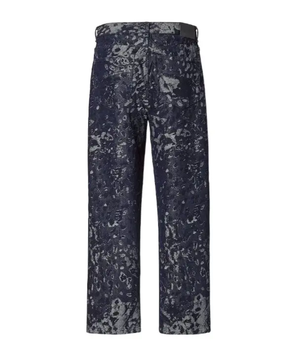 Fendi Straight-leg Jacquard Jeans