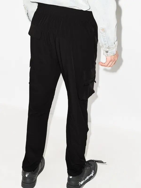 REPRESENT Drawstring Hem Cargo Pants - Black