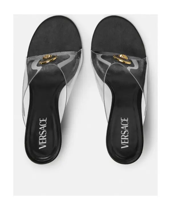 Versace Medusa Open-toe Mules