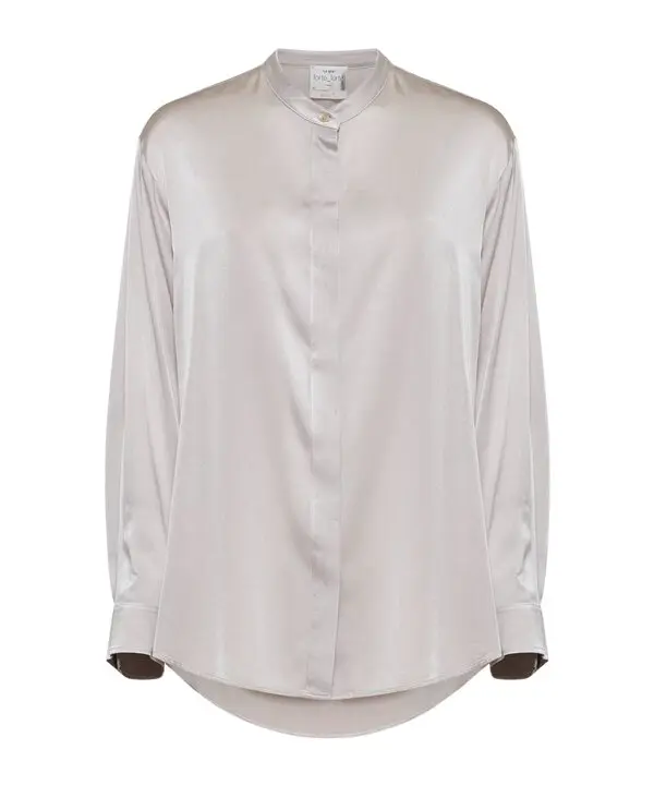 FORTE_FORTE Long Sleeve Shirt - White