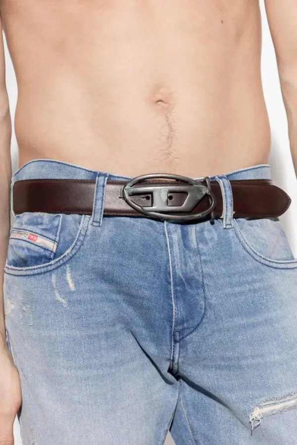 DIESEL® Oval-d Belt - Brown
