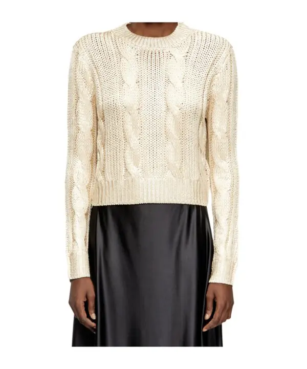 DIESEL® M-miccha Cable Knit Sweater