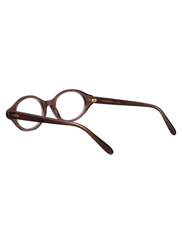 Loewe Oval Frame Eyeglasses - Brown