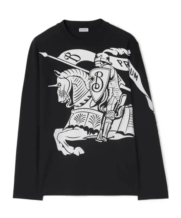 Burberry Ekd Crewneck Long Sleeved T-shirt