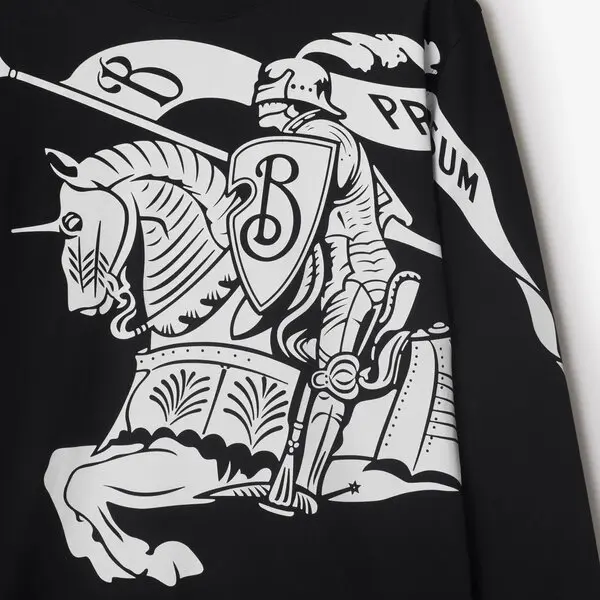 Burberry Ekd Crewneck Long Sleeved T-shirt