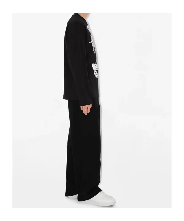 Burberry Ekd Crewneck Long Sleeved T-shirt